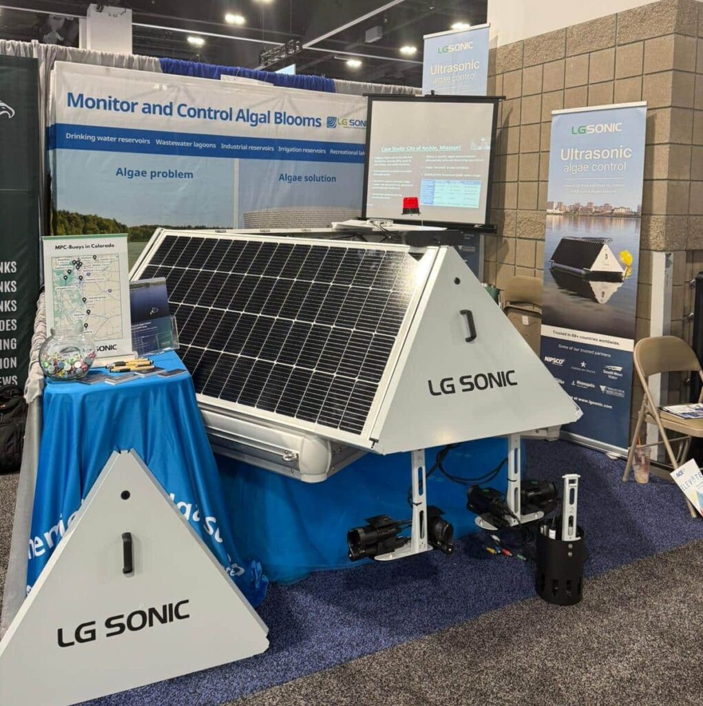 LG Sonic Showcases Sustainable Algae Control at AWWA ACE25 - LG Sonic